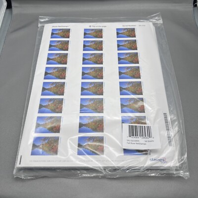 Stamps.com Fall River NetStamps Printable Postage Label Sheets 50 ...