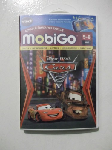 CARS 2 Disney Pixar - Jeu MOBIGO VTECH 100% NEUF sous blister d'origine ...