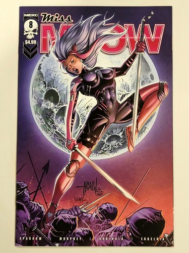 Miss Meow #8 (of 8) Cover (B) Merc Magazine 2023 NM Bagged Boarded ...