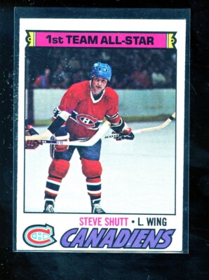 1977-78 TOPPS #120 STEVE SHUTT CANADIENS EXMINT E022725 | eBay