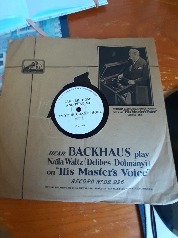 Lot of 10 Vintage 78rpm records Shellac with sleeves various artists ...