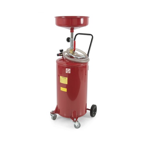 ARKSEN 20 Gallon Waste Oil Change Tank , Portable Operated Fluid Drain ...