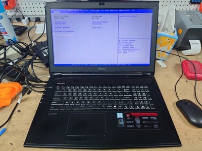 MSI GT72VR 6RE Dominator Pro 17.3" i7-6700HQ 8GB RAM 256GB SSD GTX 1070 ...
