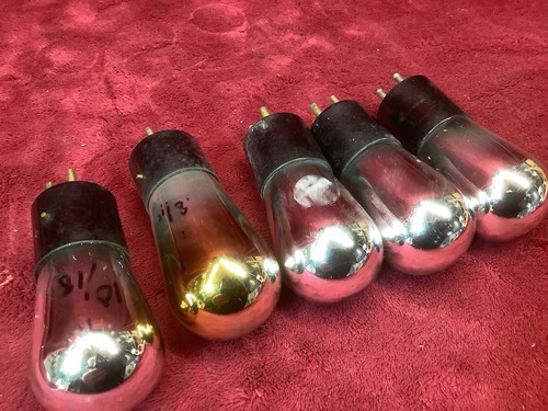 (5) Cunningham CX 301A (01A) RADIO Tubes GOOD FILAMENT Radio Tubes from ...