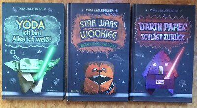 Origami Yoda 1-3 von Tom Angleberger Star Wars Wooki Darth Paper | eBay.de