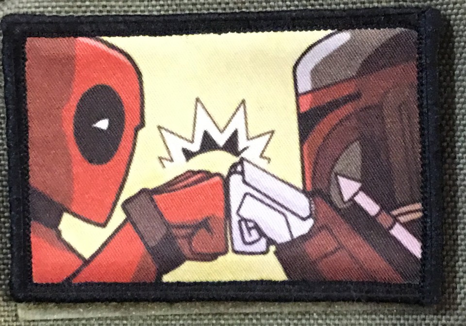Deadpool Movie OUCHIE Morale Patch Tactical ARMY Hook Military USA ...