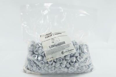 Fisherbrand (1000) 02-707-6 Sav-It 16mm Test Tube Closure Caps Gray | eBay