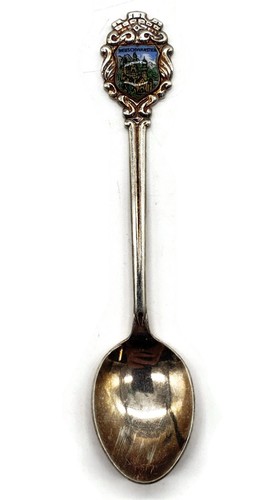 Vintage Collector Neuschwanstein Castle Germany Silver Plated Spoon | eBay