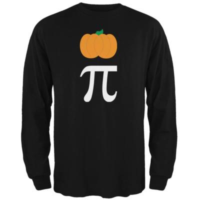 Halloween Math Pi Costume Pumpkin Day Mens Long Sleeve T Shirt | eBay