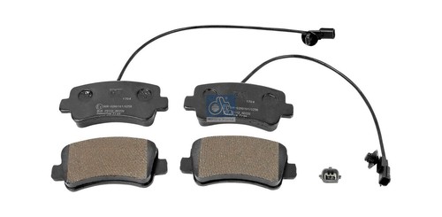 CAPSautomotive Brake Pad Set for Chevrolet 95521679 95513821 93167662 ...