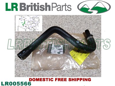 GENUINE LAND ROVER HEATER WATER HOSE THERMOSTAT TO BOTTOM HOSE LR2 3.2L ...