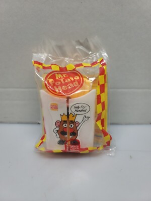 Burger King Kids Club Mr. Potato Head Fry Car Toy In Package 1998 | eBay