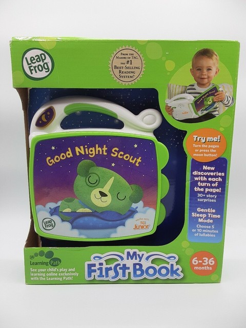 LeapFrog My First Book Good Night Scout Has Scratch on Front for sale ...