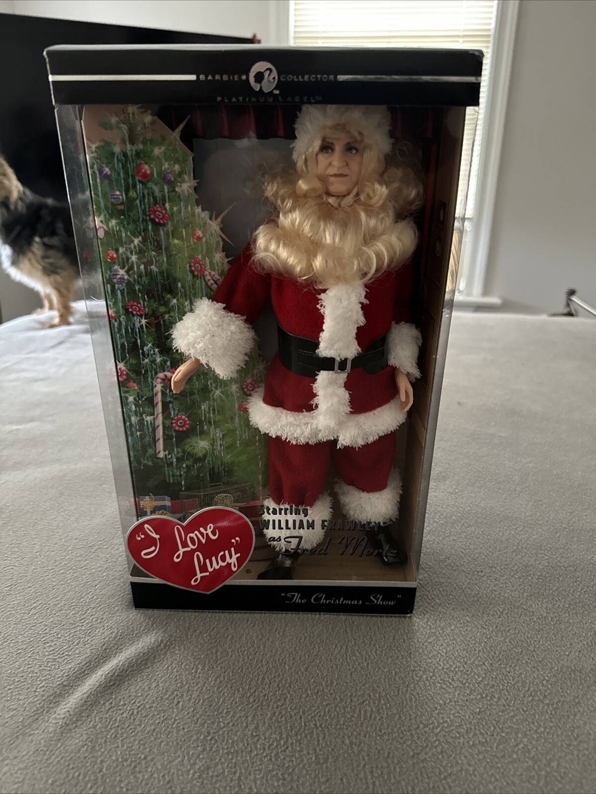 I Love Lucy Fred Mertz The Christmas Show Doll (Platinum Label Barbie ...