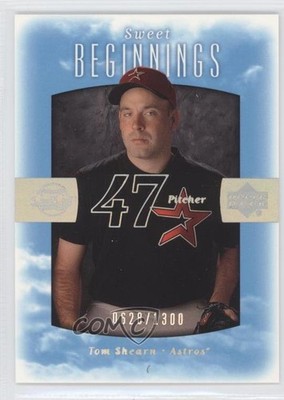 2002 Upper Deck Sweet Spot Sweet Beginnings /1300 Tom Shearn #115 ...