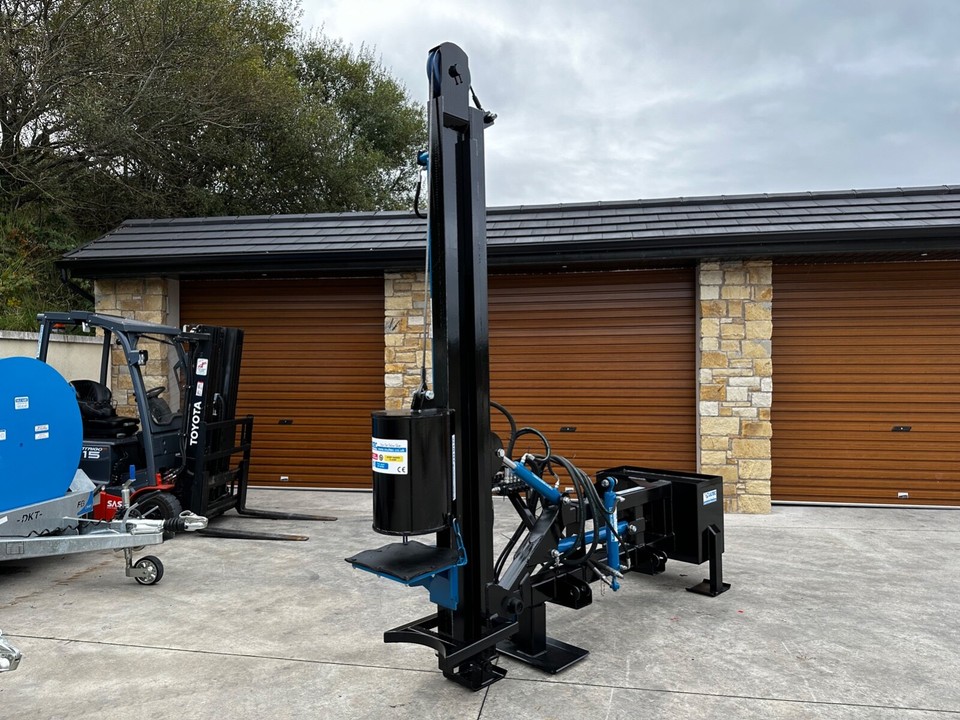 Multec PD4-5 Post Driver BLACK (Tractor 3PL Post Knocker Banger Thumper ...