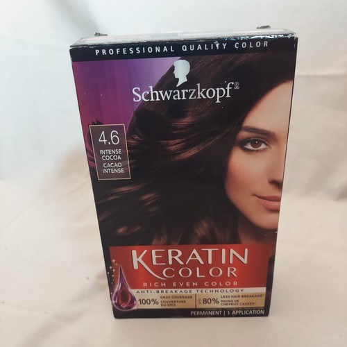 Schwarzkopf Keratin Color - 4.6 INTENSE COCOA, Permanent NIB | eBay