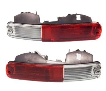 PAIR of Rear Bumper Indicator Lamps For Mitsubishi Shogun MK3 3.2DID 3 ...