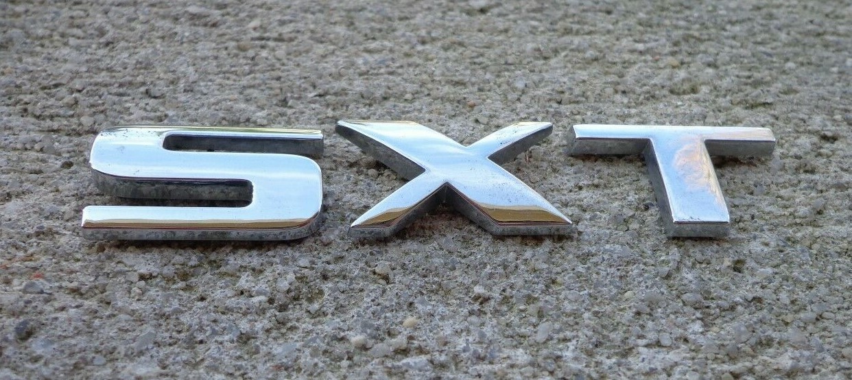 Dodge SXT emblem letters badge decal logo Avenger Charger OEM Factory ...