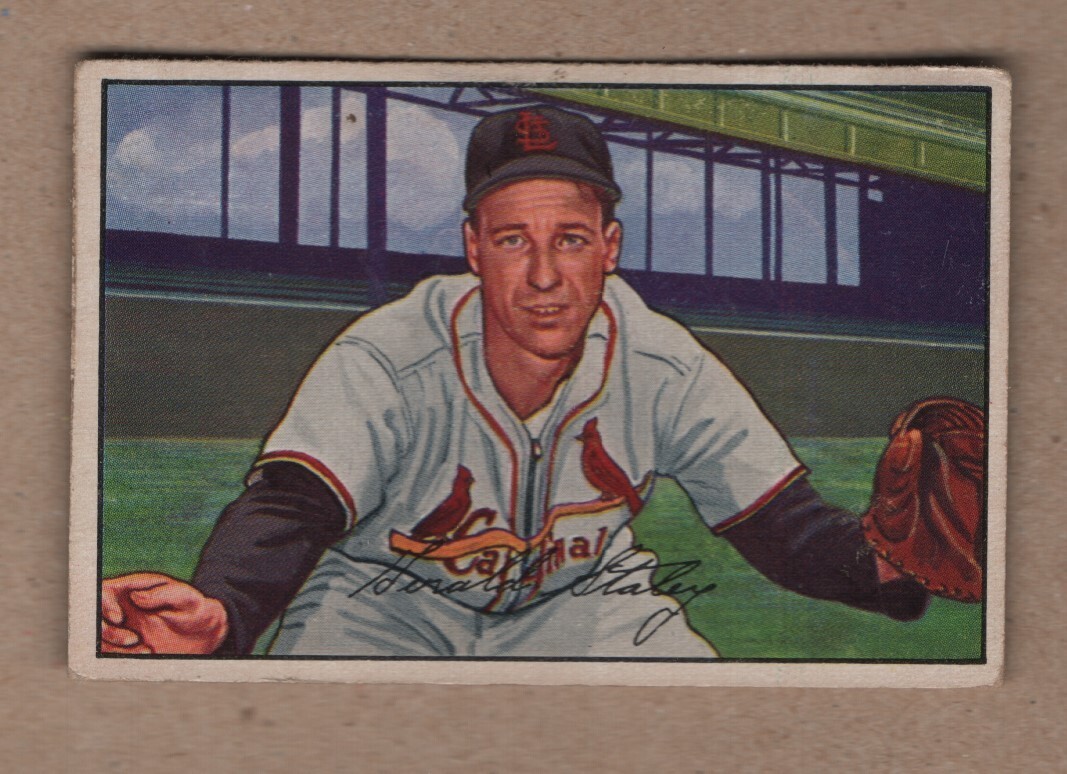 1952 Gerry Staley Baseball Bowman card #50 in Ex condition. 4.99$ | eBay