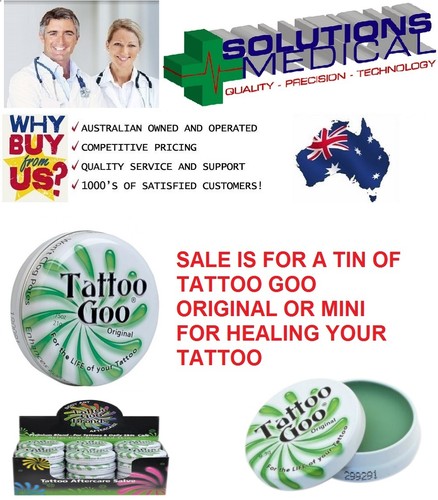 Tattoo Goo Original 9.3g Or 21g Tin All Natural Tattoo Skin Care For ...