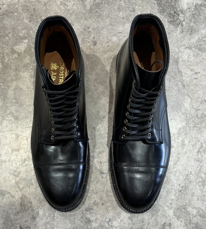 Alden D2852 Black Shell Cordovan Cap Toe Boot | Alden Model Project