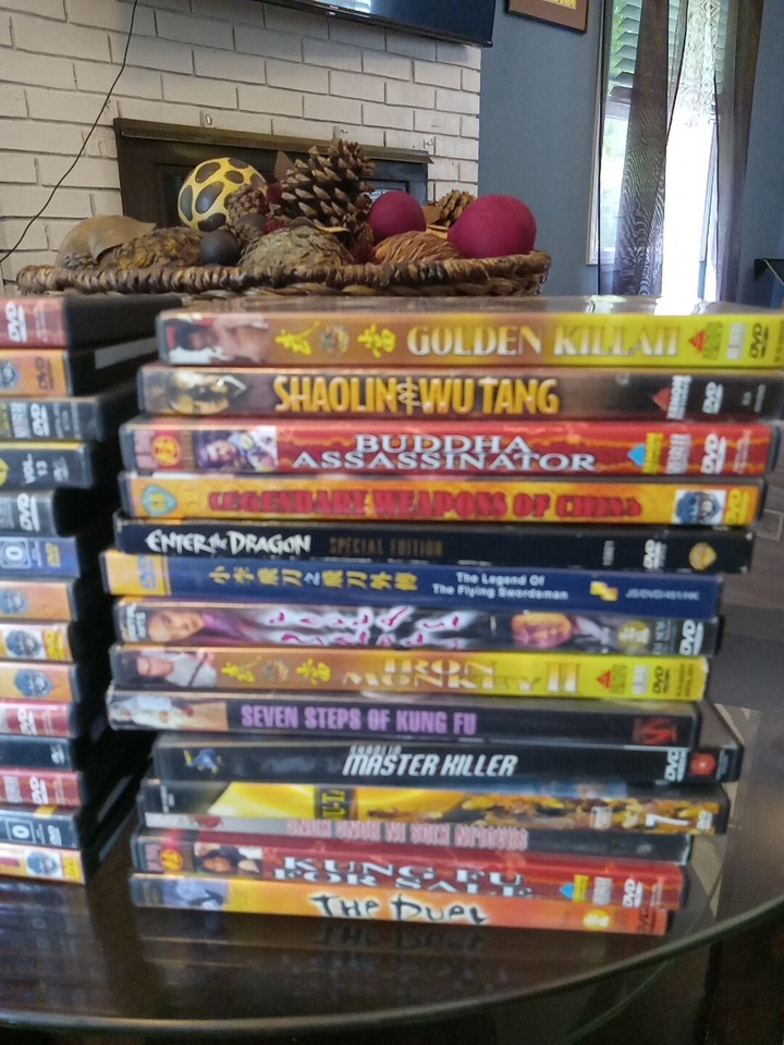 Vintage Wu Tang and Shaw Brothers Kung Fu Classic DVD's $150 | eBay