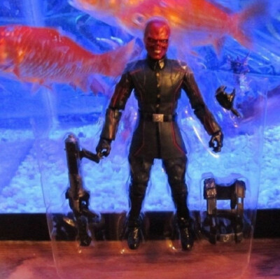 Marvel Legends 2018 MCU RED SKULL FIGURE Loose 6" Captain America First ...