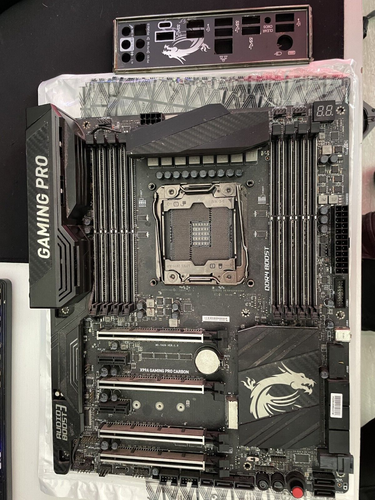 MSI X99 GAMING PRO CARBON SOCKET 2011-V3, INTEL DDR4 MOTHERBOARD | eBay