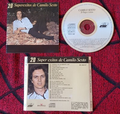 CAMILO SESTO ** 20 Superexitos De Camilo Sesto ** ORIGINAL 1989 SPAIN ...