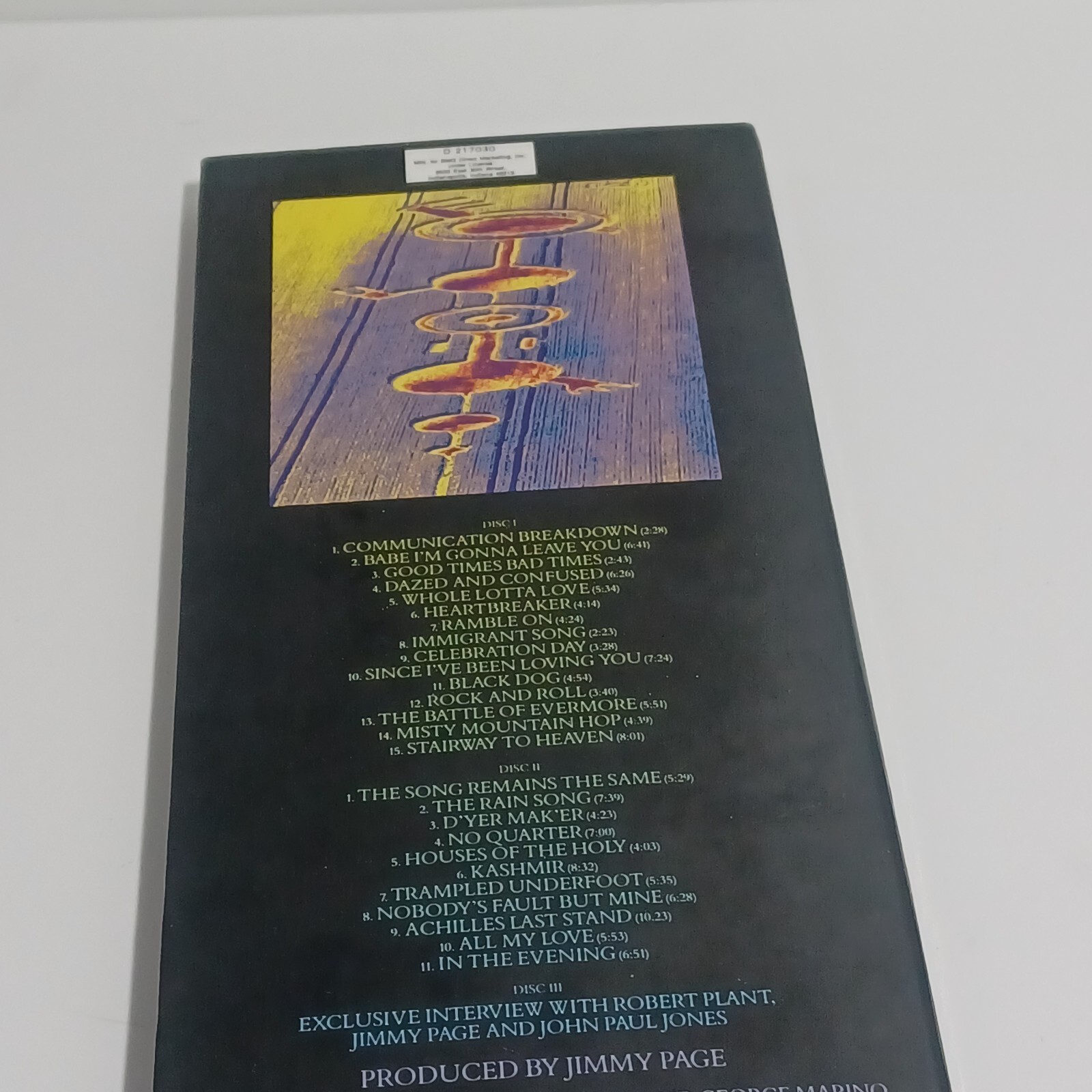 Led Zeppelin Remasters 3-Disc box set Atlantic Records 1992 | eBay