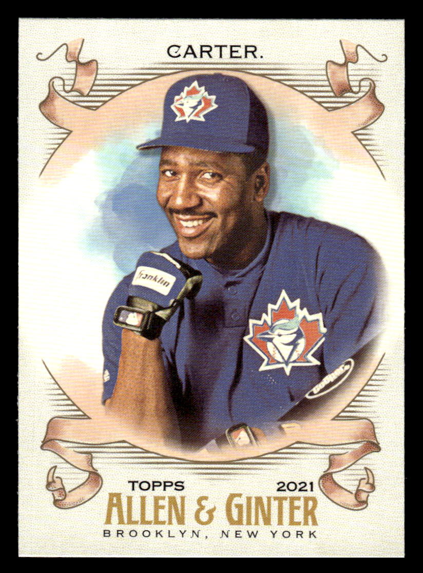 2021 Topps Allen & Ginter Joe Carter #17 Toronto Blue Jays Baseball ...