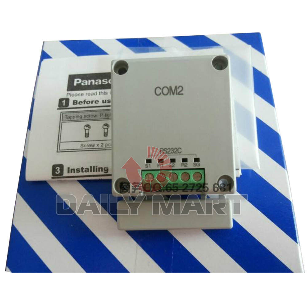 NEW IN BOX PANASONIC AFPX-COM2 NAIS PLC COMMUNICATION CASETTE 115K MAX ...