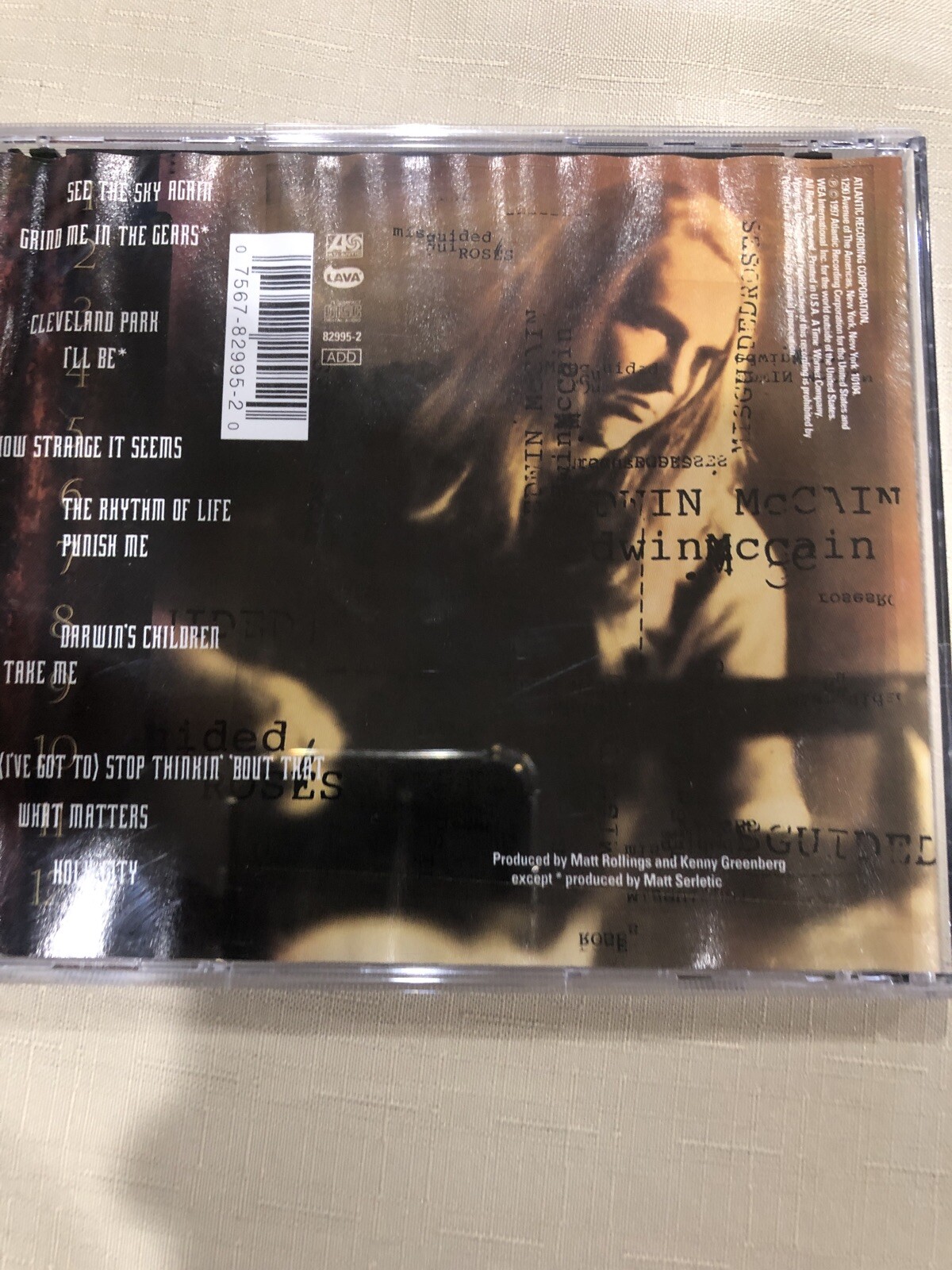 Misguided Roses by Edwin McCain/Edwin McCain Band (CD, Jun-1997 ...