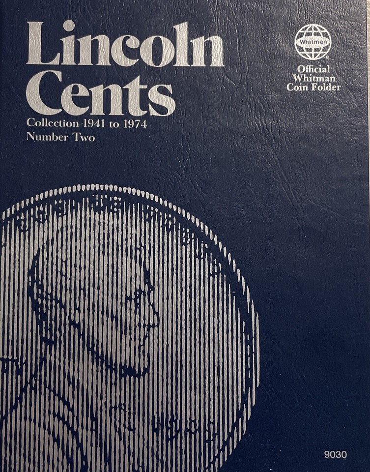 Complete Lincoln Wheat Penny Cent Collection Whitman Folder - 1941 ...