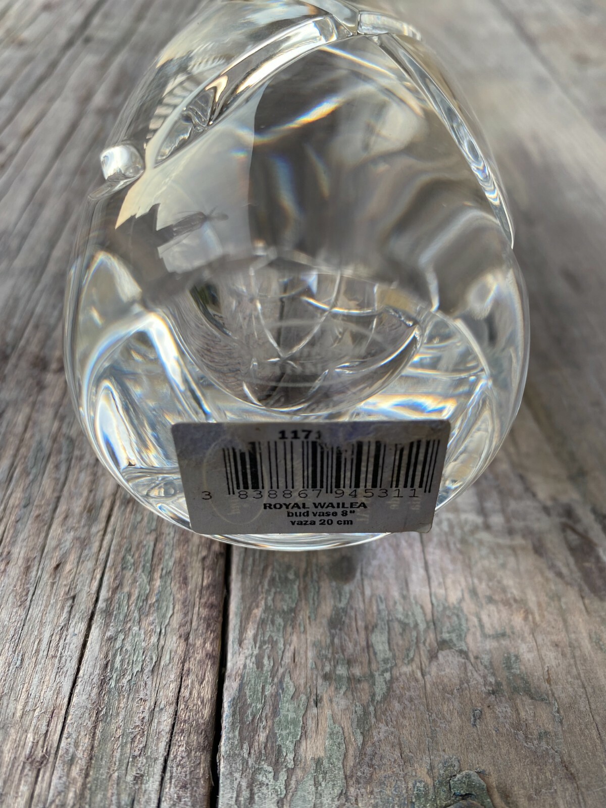 ROGASKA FINE DIAMOND CUT CRYSTAL VASE, SLOVENIA, KATHY IRELAND ...