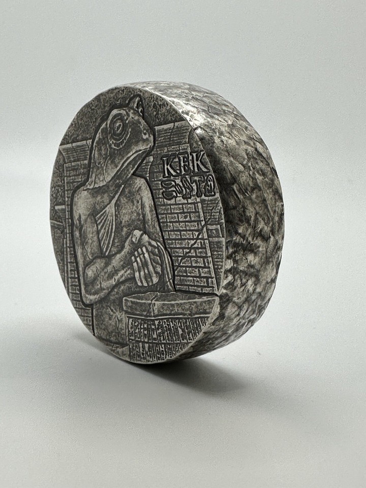 2022 5 oz Kek Egyptian Relic Series Coin .999 Silver Fine AG Antique ...