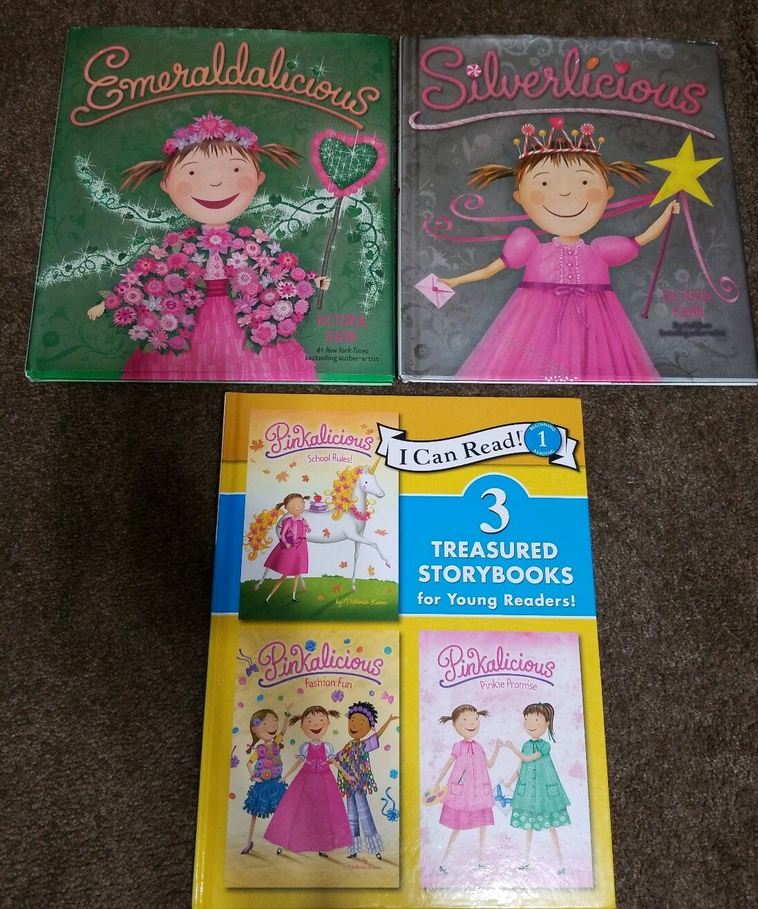 Pinkalicious / Emeraldalicious / Siilverlicious / 3 Books | eBay