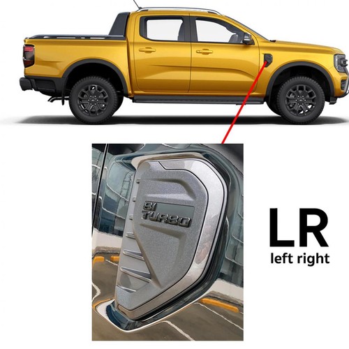 For Ford Ranger P703 Next Gen 2022-2024 Side Wing Air Flow Vent Pair LR ...