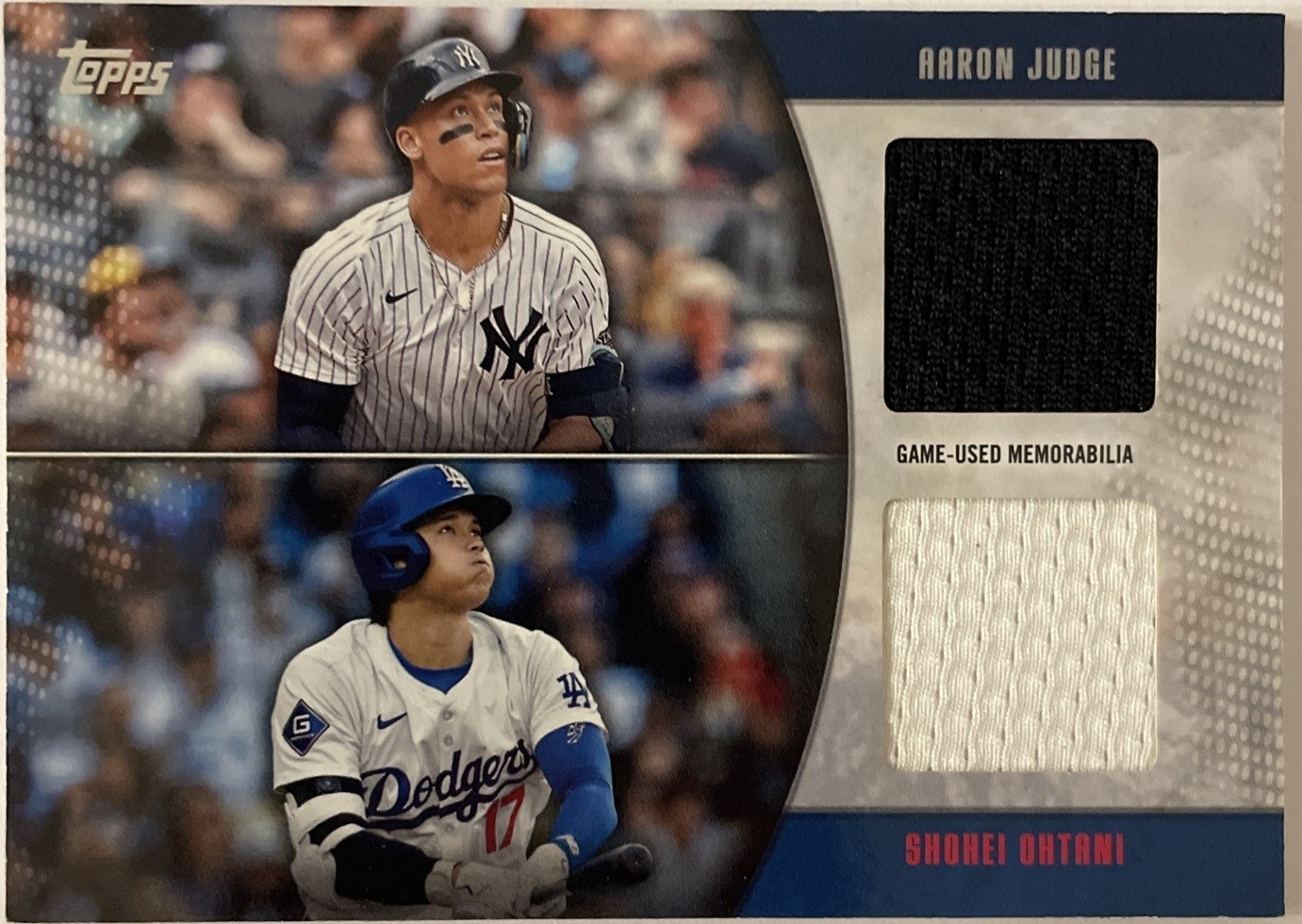 2025 Topps Series 2 - Major League Material Dual Relics Shohei Ohtani ...