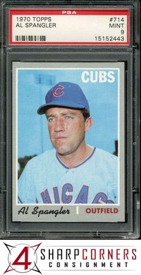 1970 TOPPS #714 AL SPANGLER CUBS PSA 9 | eBay
