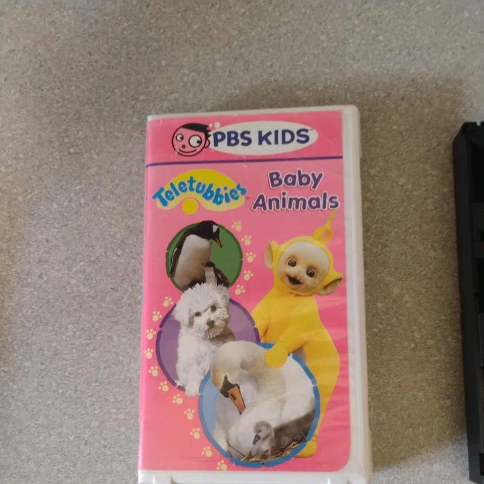 PBS Kids Teletubbies Baby Animals VHS Hard Shell 2001 Ragdoll Limited ...