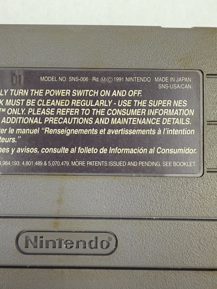 Irem Skins Game (Super Nintendo Entertainment System, 1992) SNES Cart ...