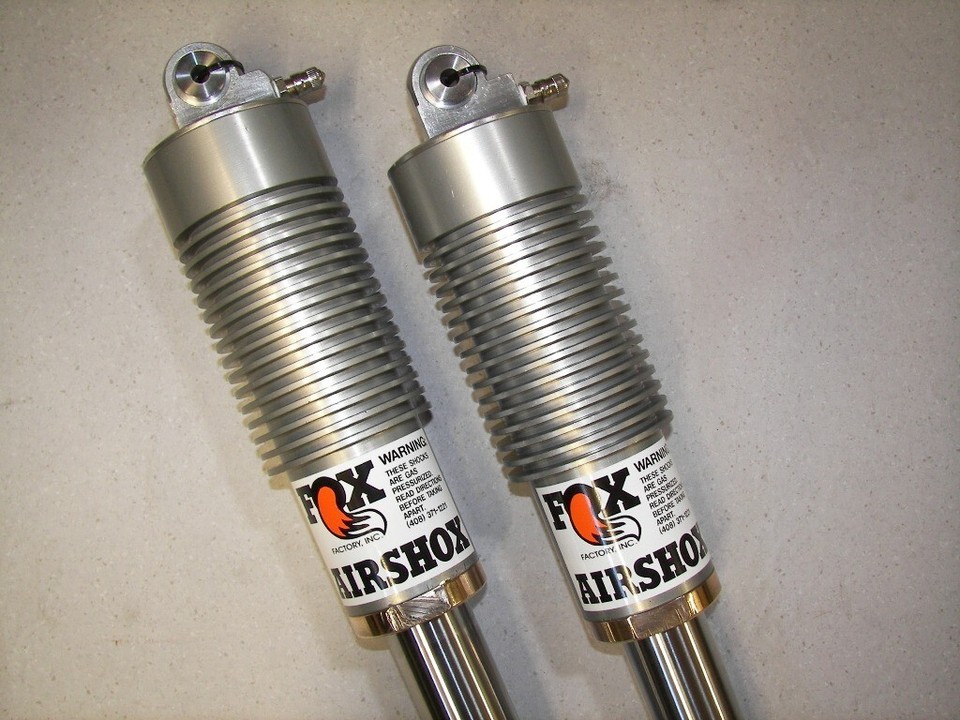 2 Fox Airshox Shock stickers Vintage Motocross AHRMA Bob Hannah Yamaha ...