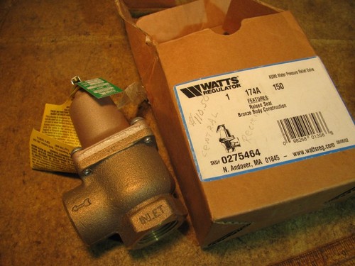 Watts 0275464 M1 174A 1" Water Pressure Relief Valve | eBay