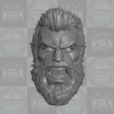 The Immortal v4 Invincible custom head for 1:6 1:10 1:12 1:18 action ...