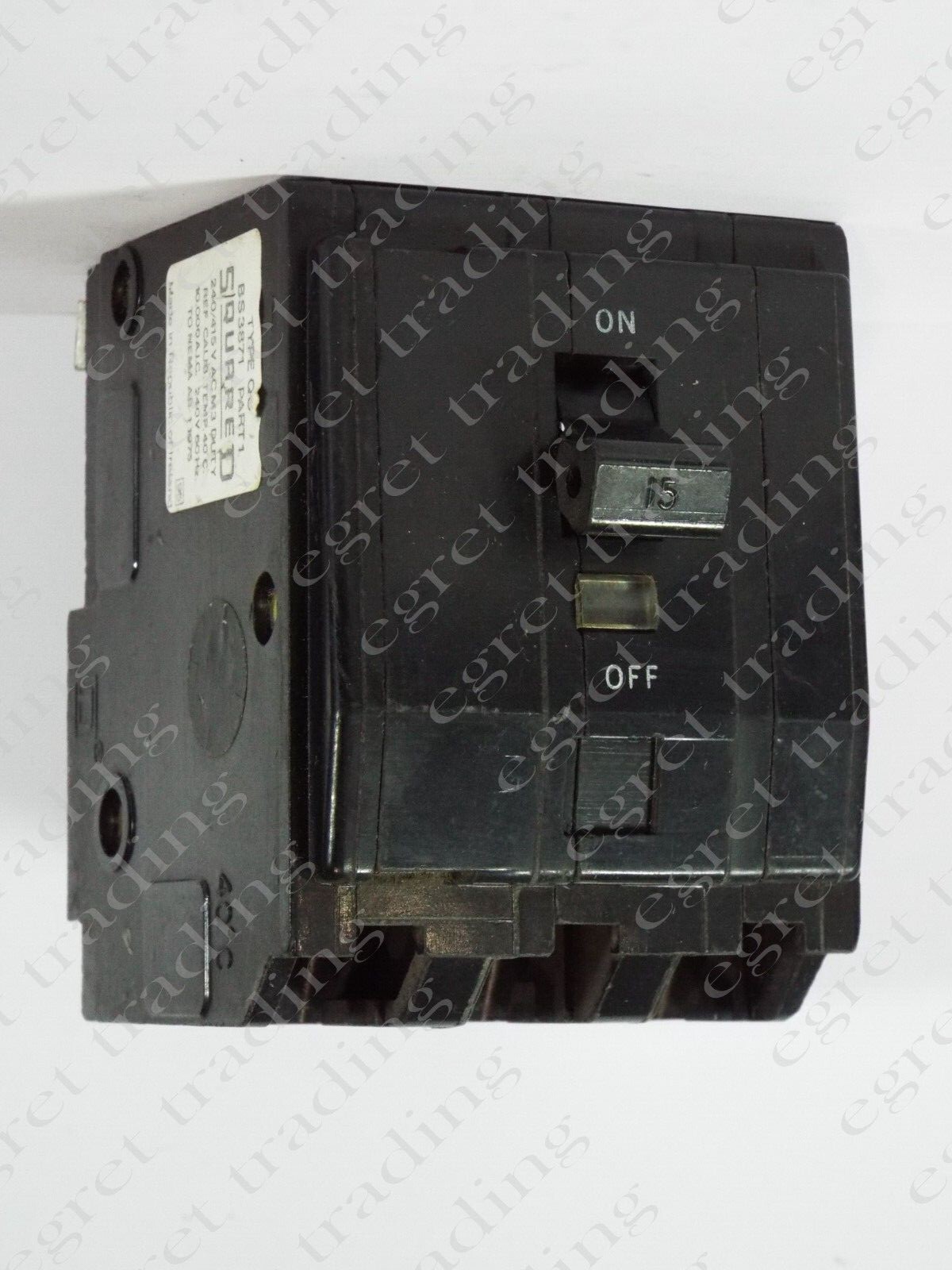 Square D QO-X QO 3 pole Type 4 M3 MCB BS3871 Circuit Breaker | eBay UK