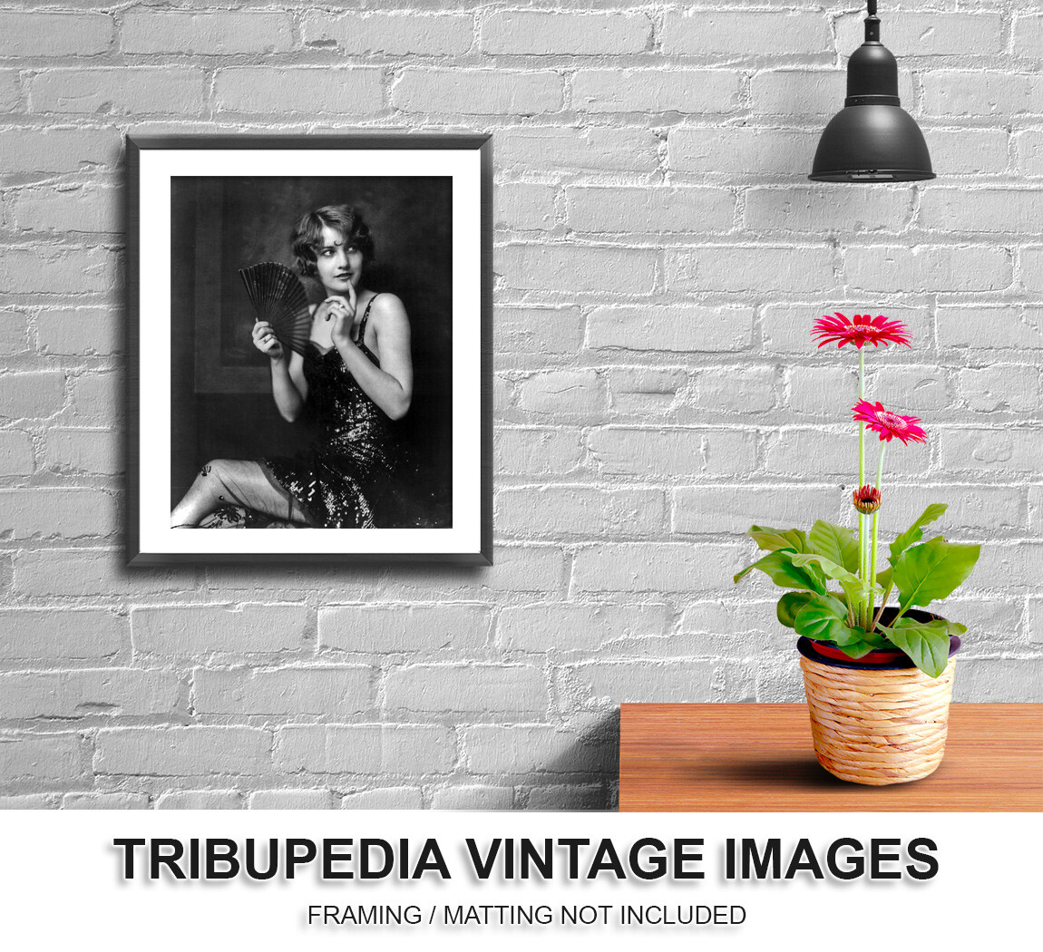 1920s Vintage Photo - Barbara Stanwyck - Ziegfeld Follies Beautiful ...