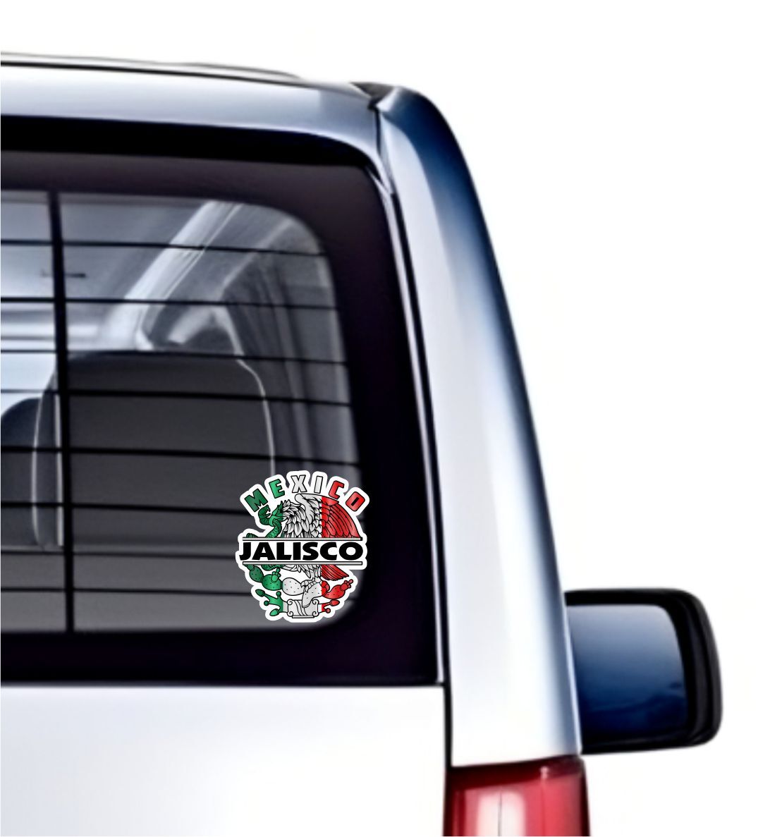 2 PCS Jalisco Mexico Eagle Emblem Decal Stickers Full Color ...