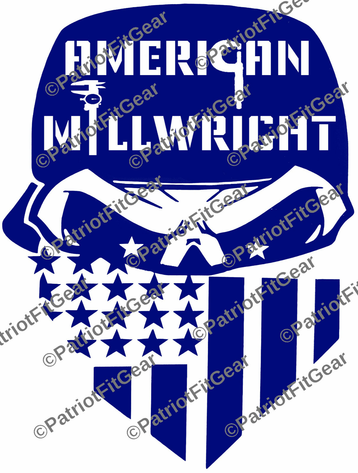 Millwright,Skull,American Millwright,Starrett,Caliper,CNC,Stickers ...
